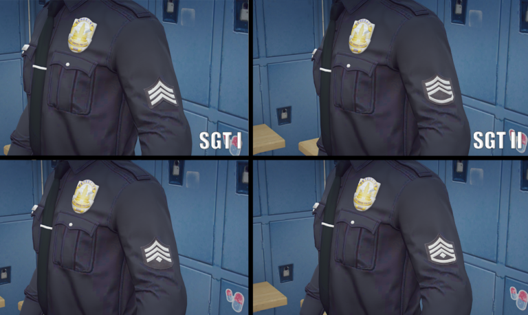 Les grades & fonction - Los Santos Police département