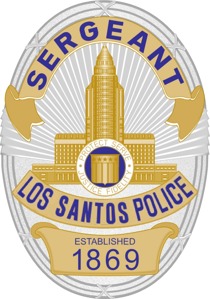 Organigramme - Los Santos Police département